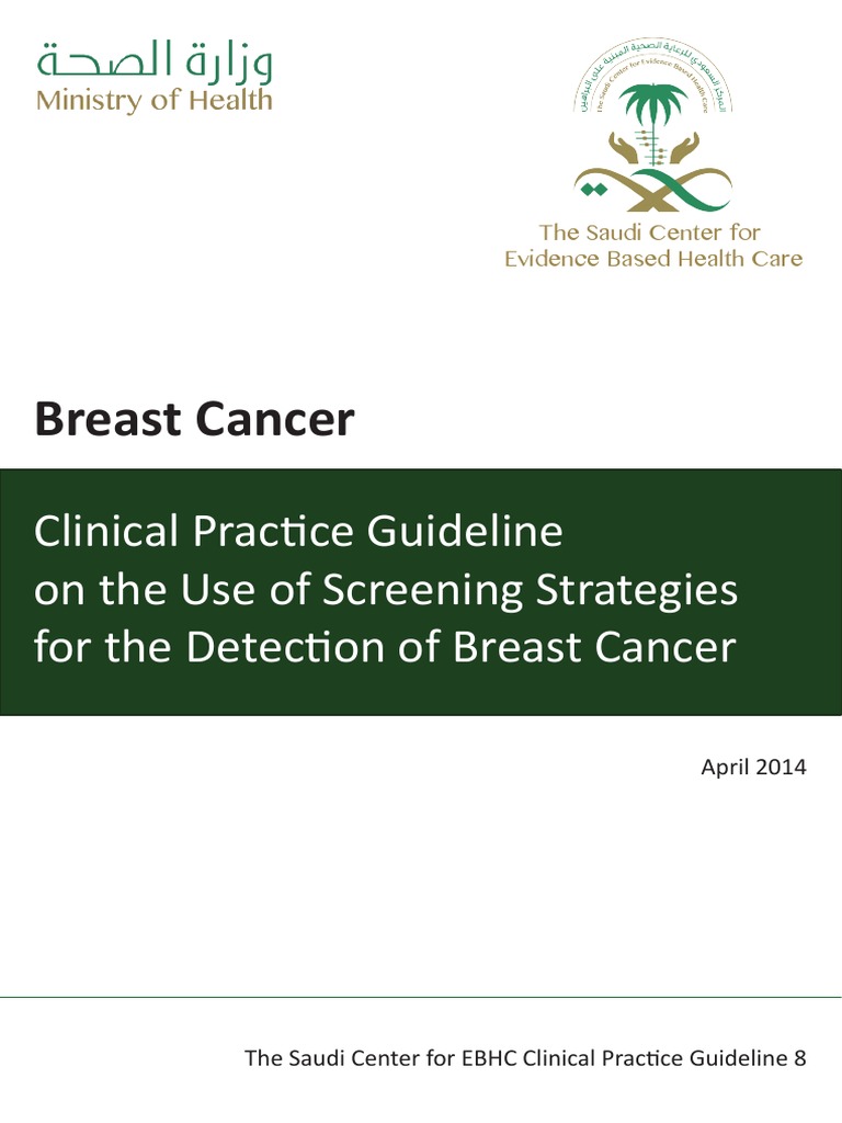 Breast Cancer - Use of Screening Strategies For The Detection of Breast ...