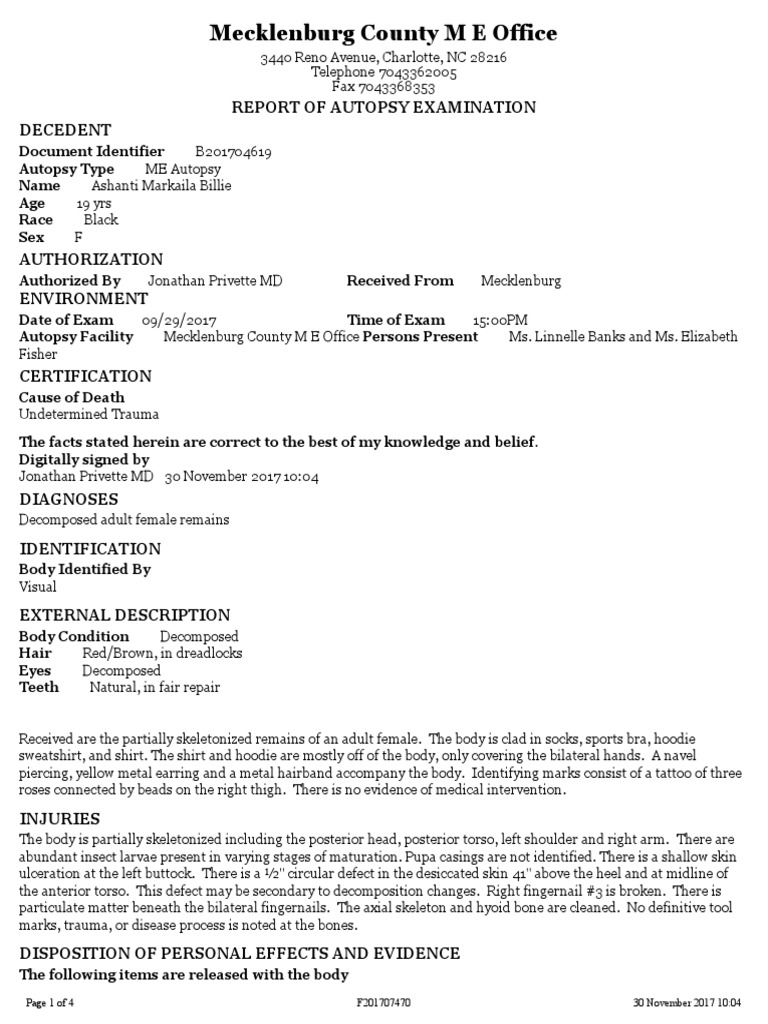 Autopsy | Decomposition | Autopsy