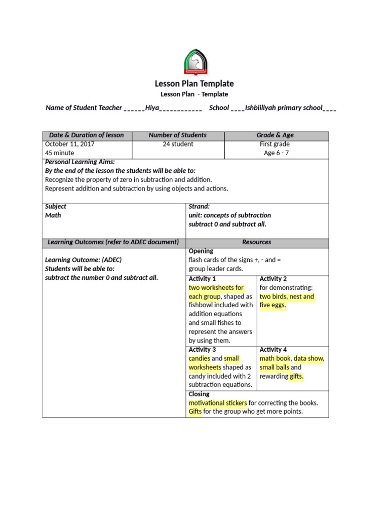 LP 2math LP - Zero Subtraction | PDF | Motivation | Motivational