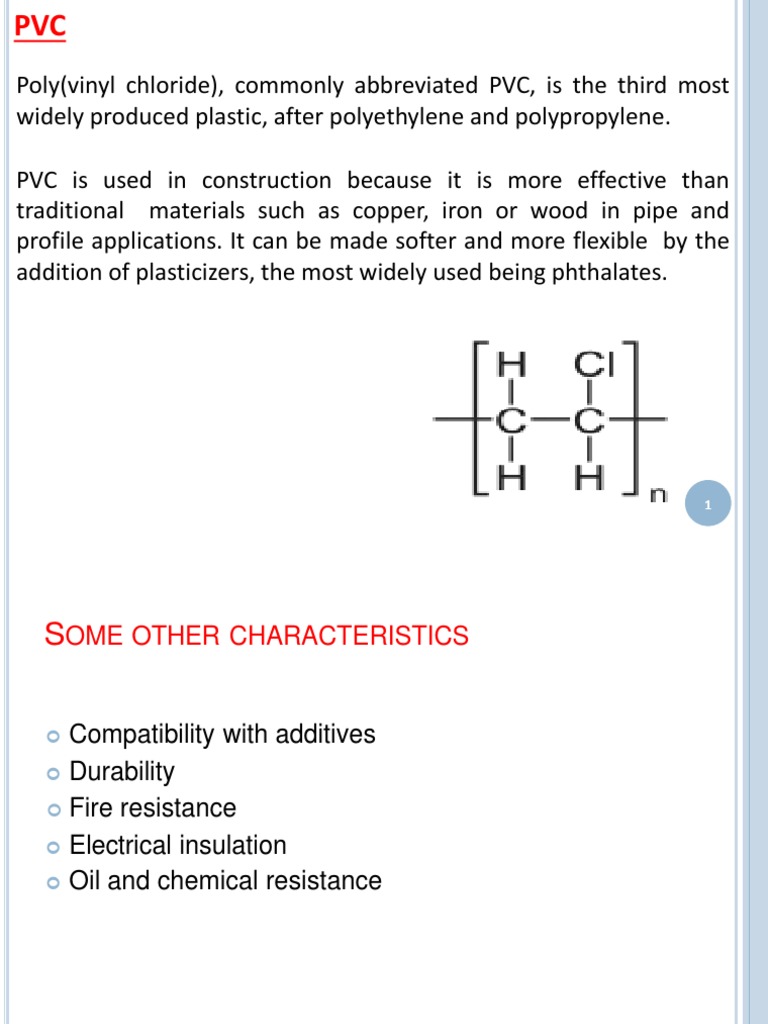 PVC & UPVC | Polyvinyl Chloride | Plastic | Free 30-day Trial | Scribd