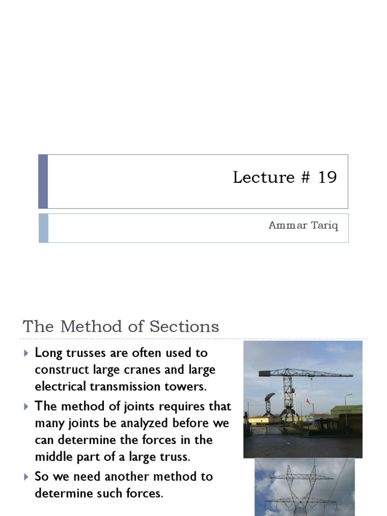Lecture 19 Mechanics | PDF | Science & Mathematics