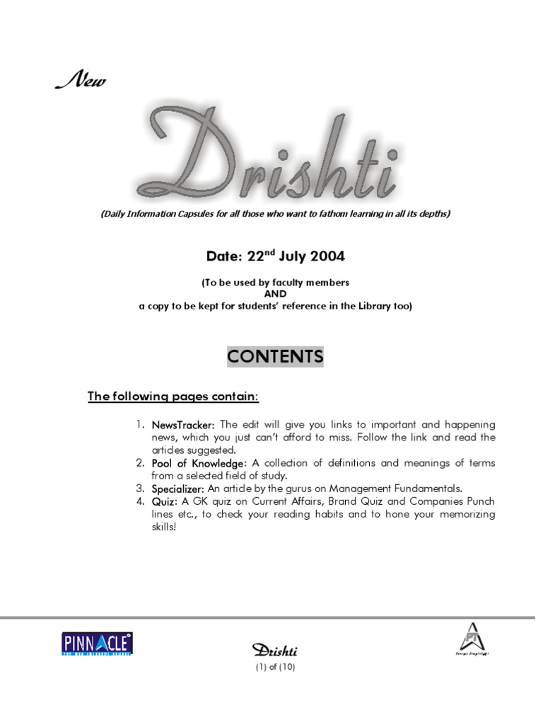 Daily Learning Capsules Overview | PDF | Printer (Computing) | Charge ...