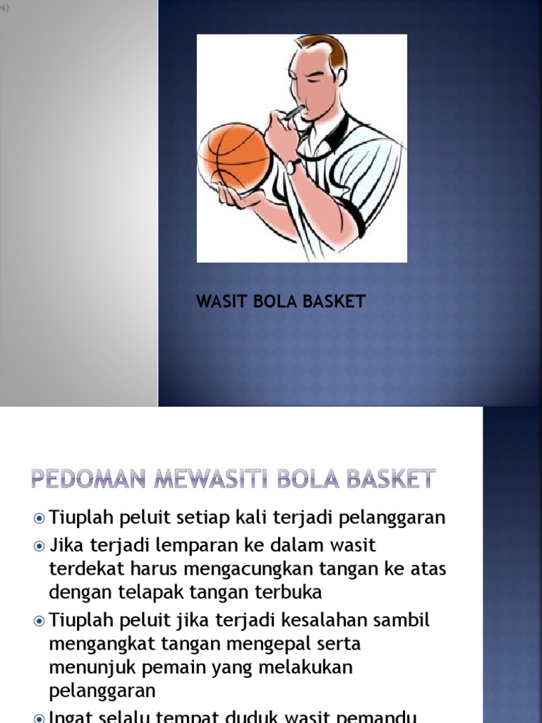 Wasit Bola Basket (Baru) | PDF | Hukum
