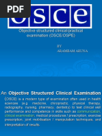 OSCE | PDF | Test (Assessment) | Evaluation Methods