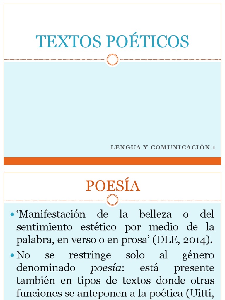 Texto Poetico | PDF | Rima | Poesía
