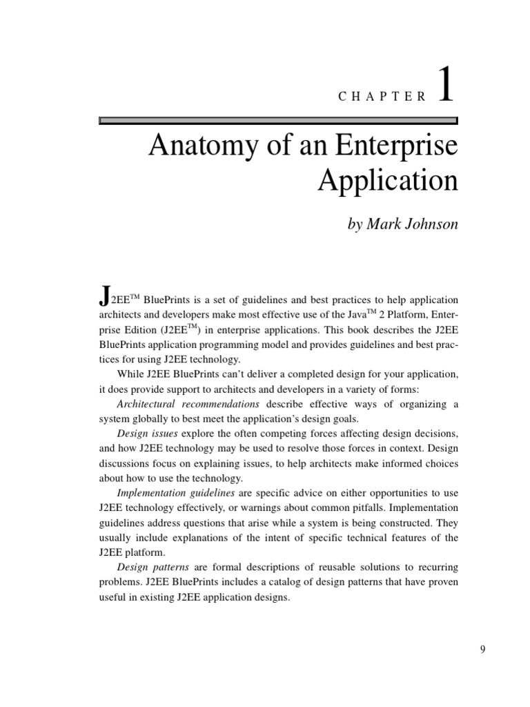 Anatomy of Enterprise Application | PDF | Enterprise Java Beans | Java ...