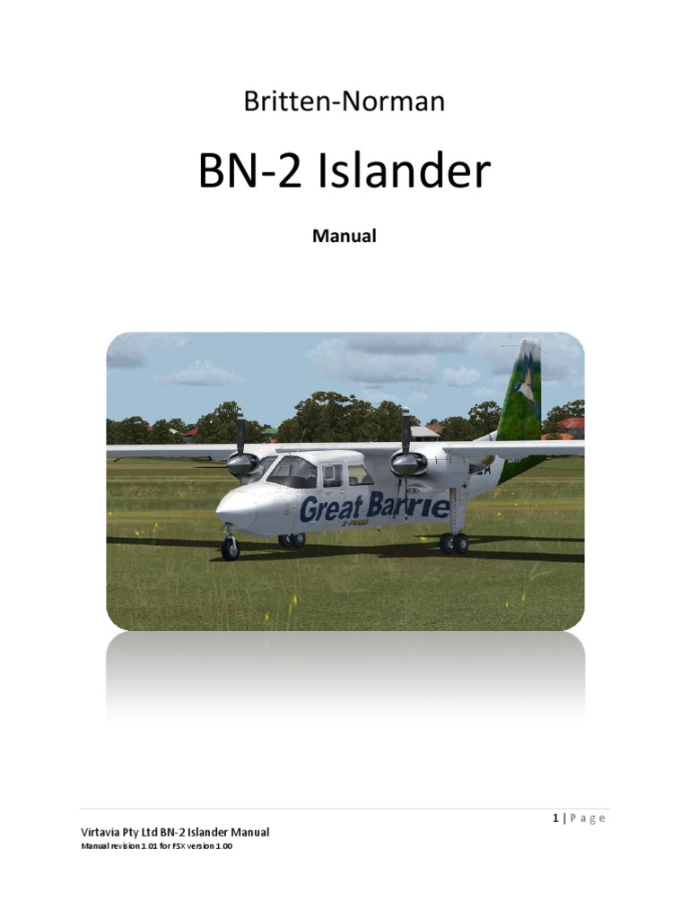 Manual BN2 en | PDF | Aircraft | Aviation