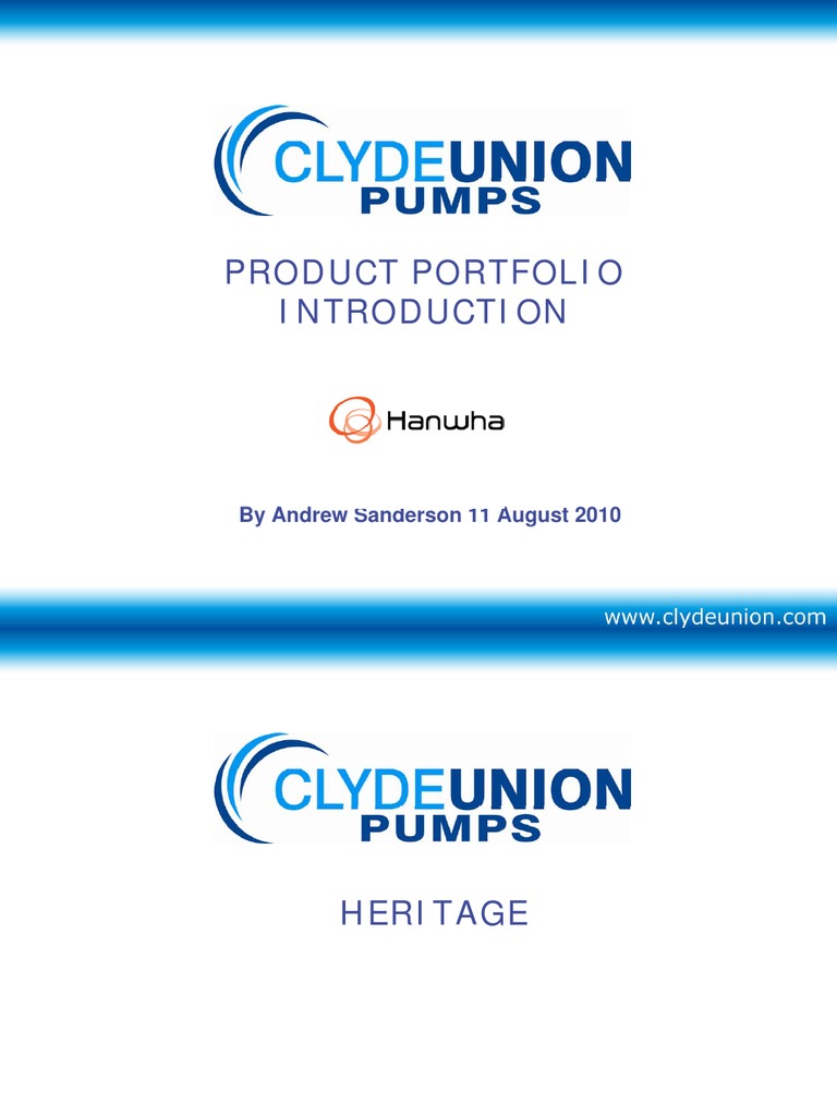 Clideunion-Vendor Info - API 610 | Download Free PDF | Pump | Petroleum