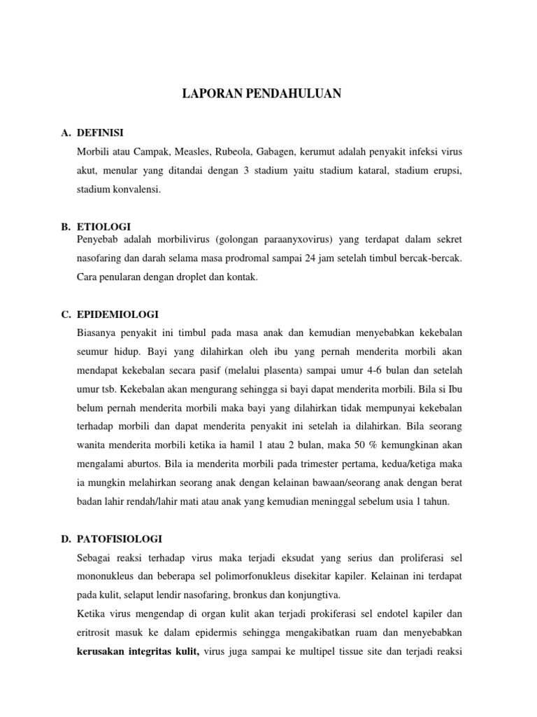 ASkep ANAK MORBILI | PDF