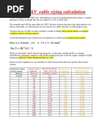 Polycab Cable Selection Chart Ampere Rating PDF | PDF | Electrical ...