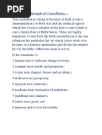 Tarabalam Chart for Nakshatra Analysis | PDF | Planets In Astrology ...