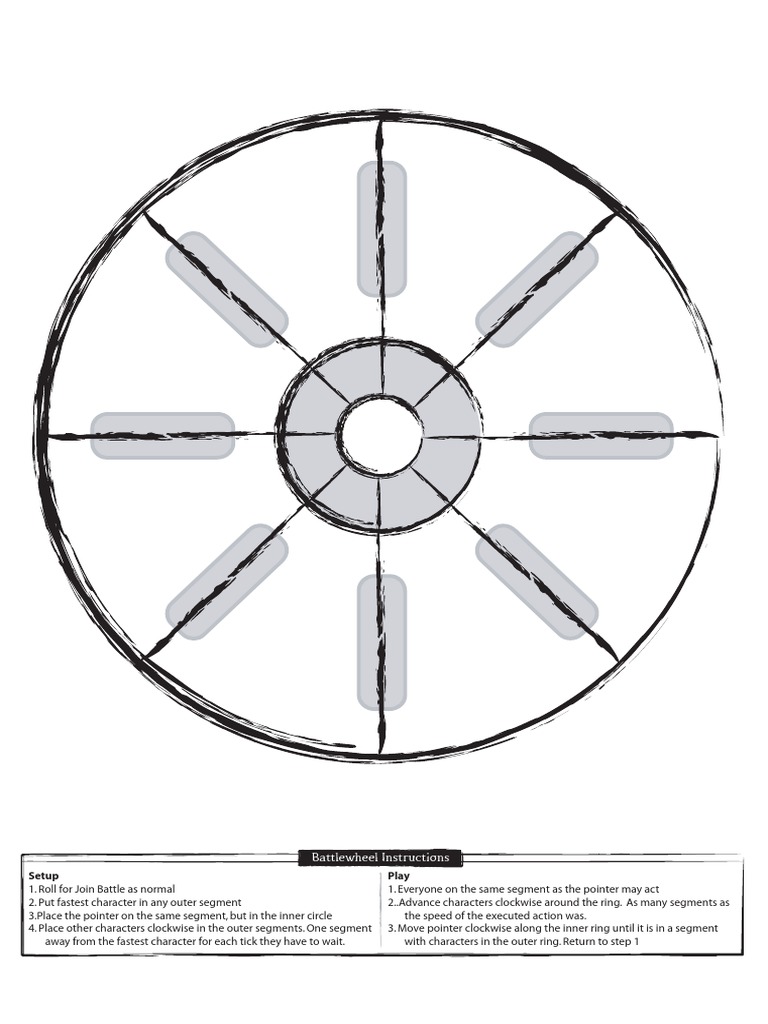 Battlewheel Game Setup and Play Guide | PDF