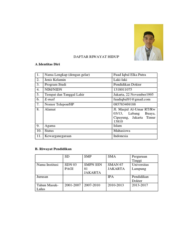 CV Fuad | PDF