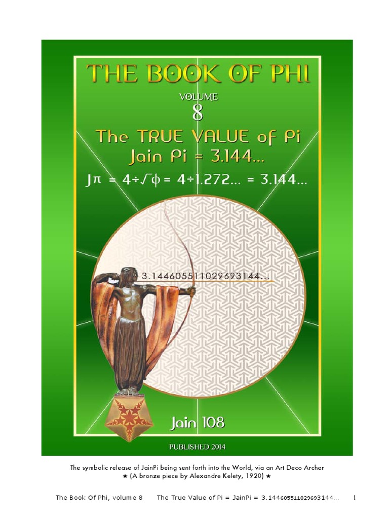 The Book of Phi (Vol 8) | PDF | Pi | Circle