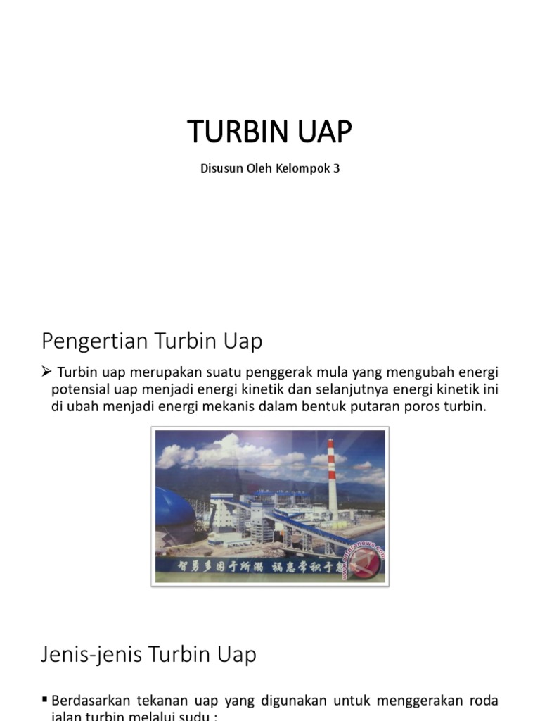 Turbin Uap | PDF