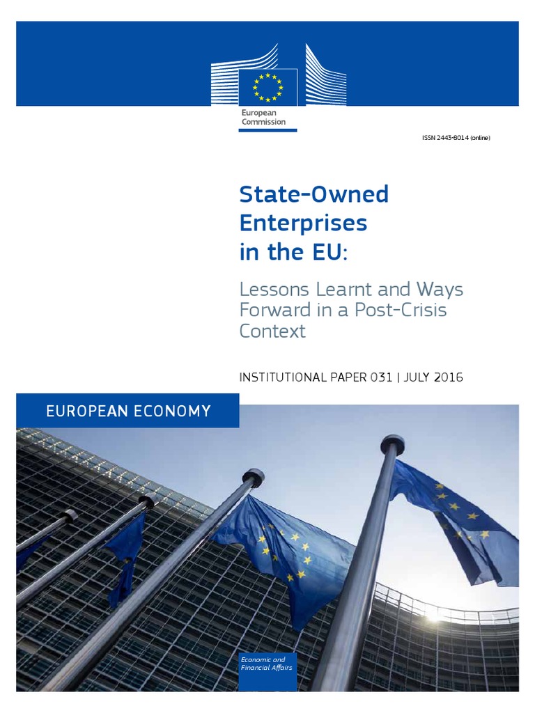 State-Owned Enterprises in Member States - Lessons Learnt and Ways ...