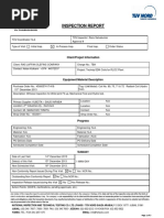 Visual Inspection Report Form | PDF | Nondestructive Testing | Applied ...