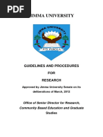 AAU Graduate Proposal and Thesis Writing Guide | PDF | Thesis | Data ...