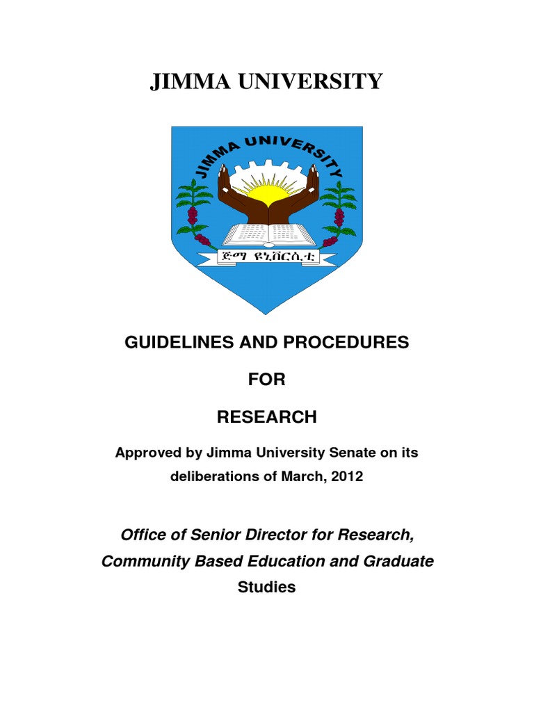Guidelines and Procedures For Research | PDF | Evaluation | Strategic ...