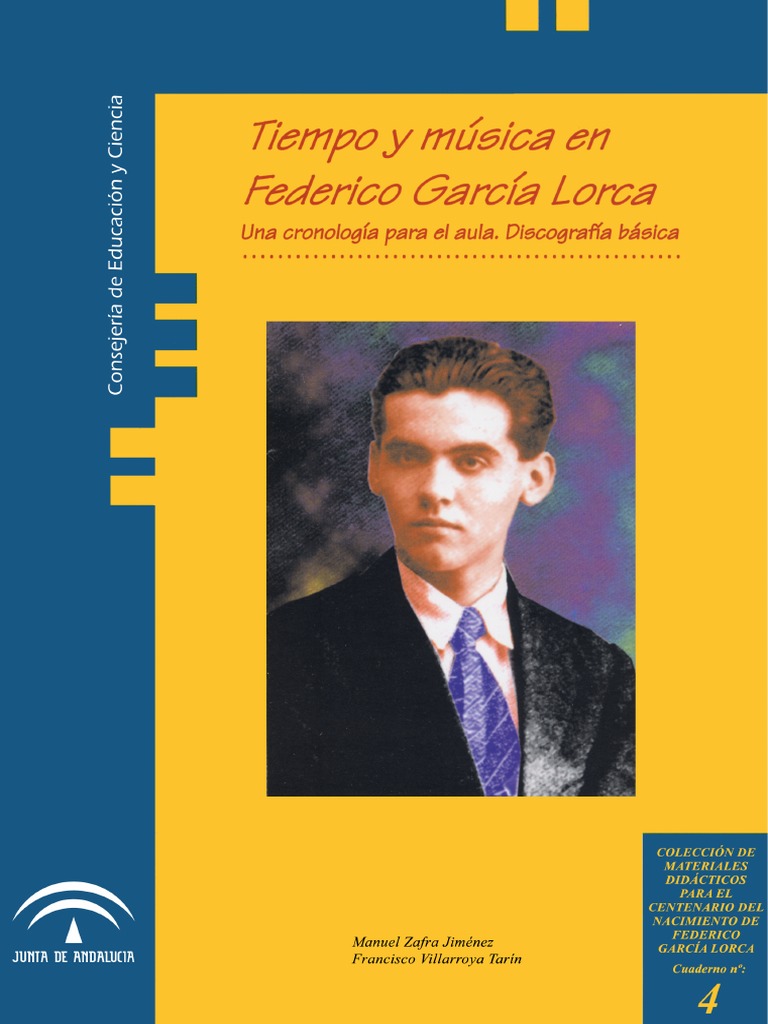Cuaderno 4. Tiempo y Música en Federico García Lorca | PDF | Federico ...