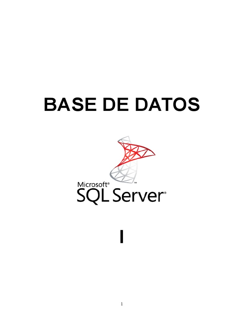 Manual SQL | PDF | Servidor SQL de Microsoft | SQL