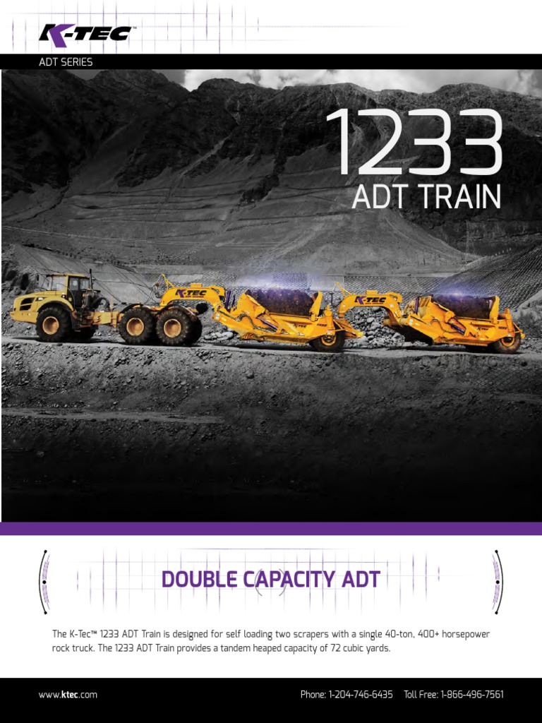 1233 ADT Train | PDF | Truck | Road Vehicles
