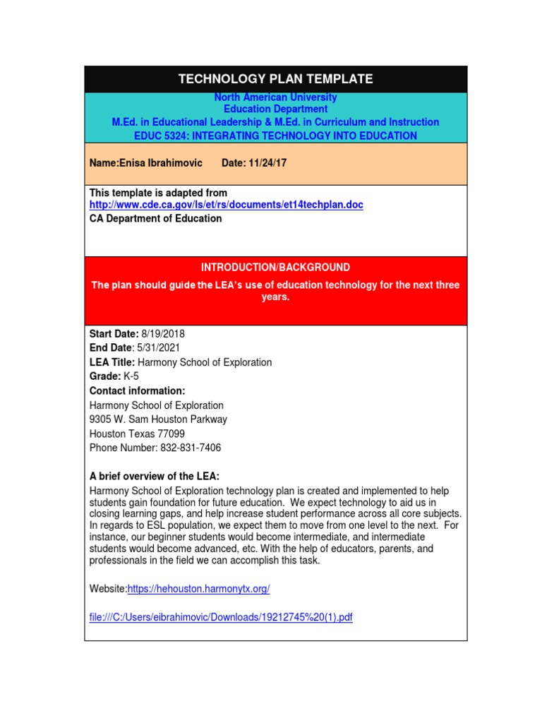 Tech Integration for K-5 Education | PDF | Educational Assessment ...