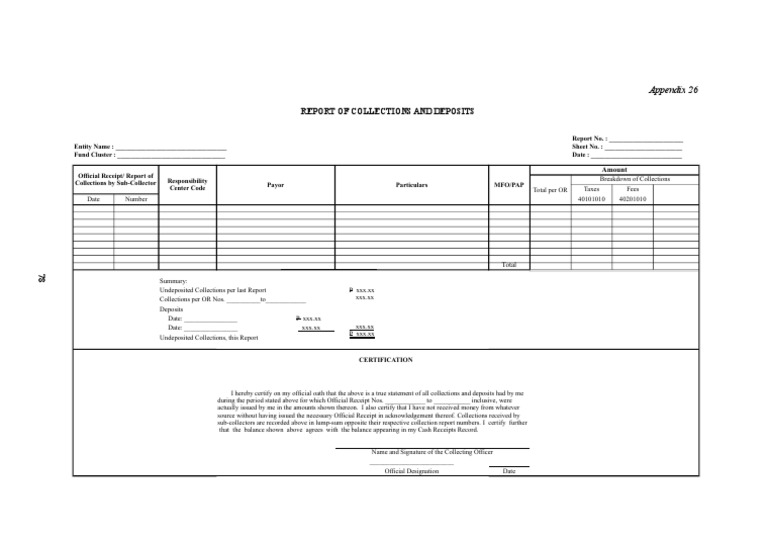 Appendix 26 - RCD Form | Government | Politics