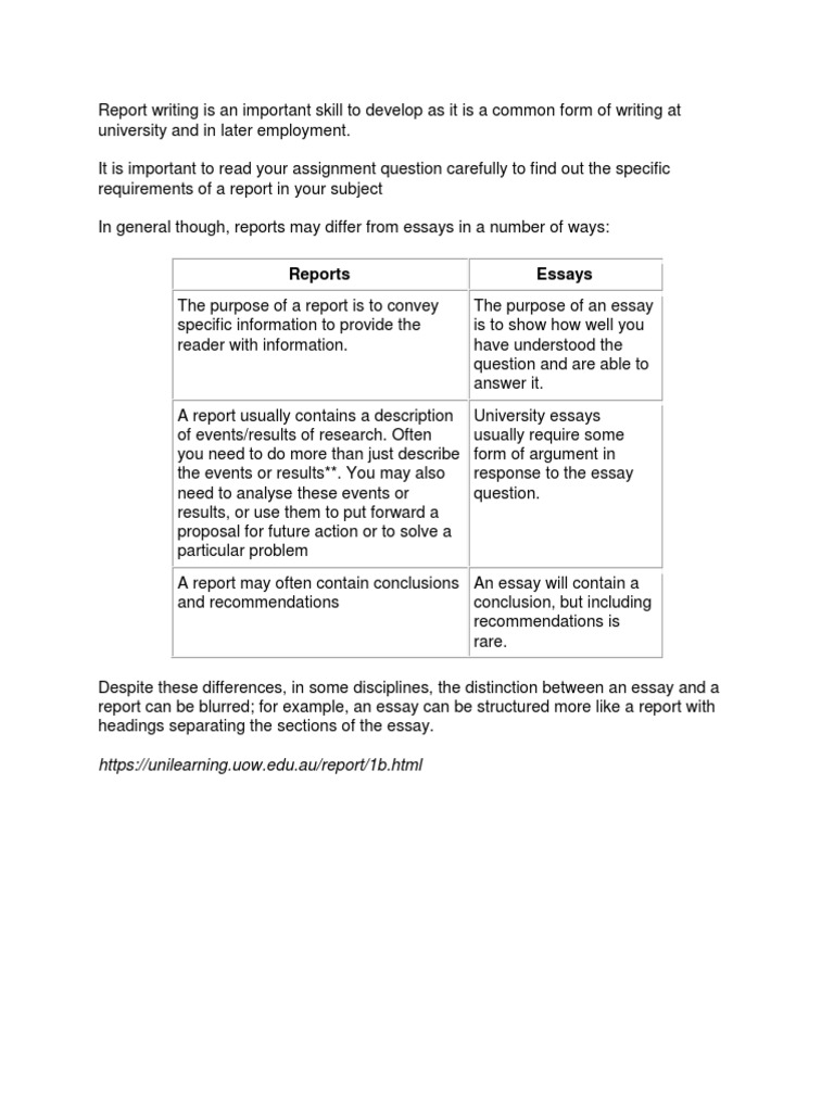 Similarities and Differences Reports & Essay | PDF | Essays ...