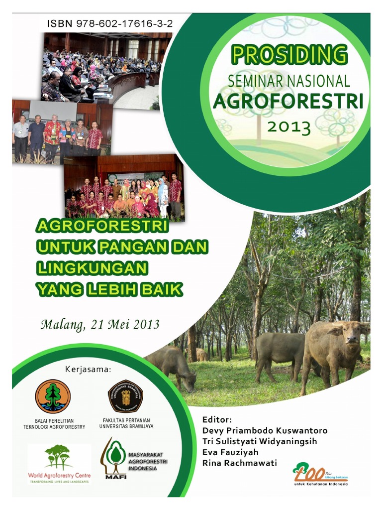 Sistem Agroforestri Di Kawasan Karst Kabupaten Gunungkudul Untuk Pengelolaan Telaga Sebagai ...