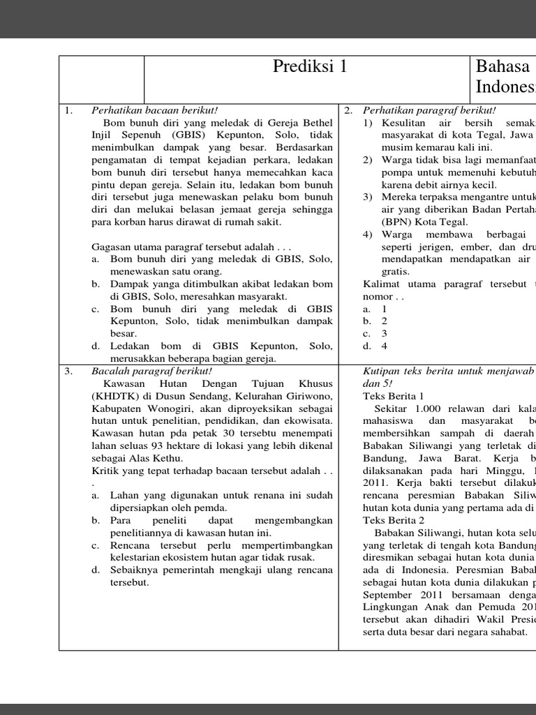B. Indonesia Ok Sip | PDF
