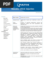 Needlestick Injury Report Form | PDF