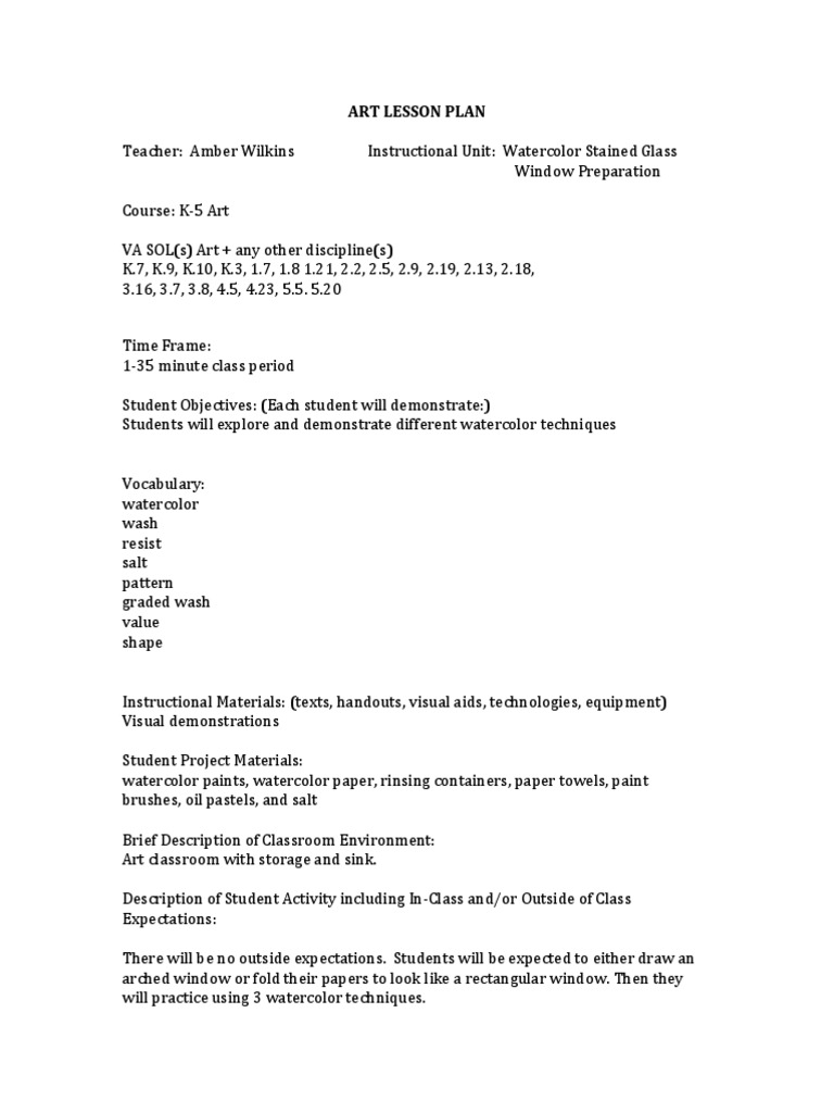 Watercolor 2fcolor Theory Unit | PDF | Students | Paintings