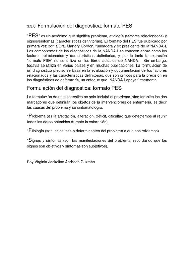 Formato Pes | PDF
