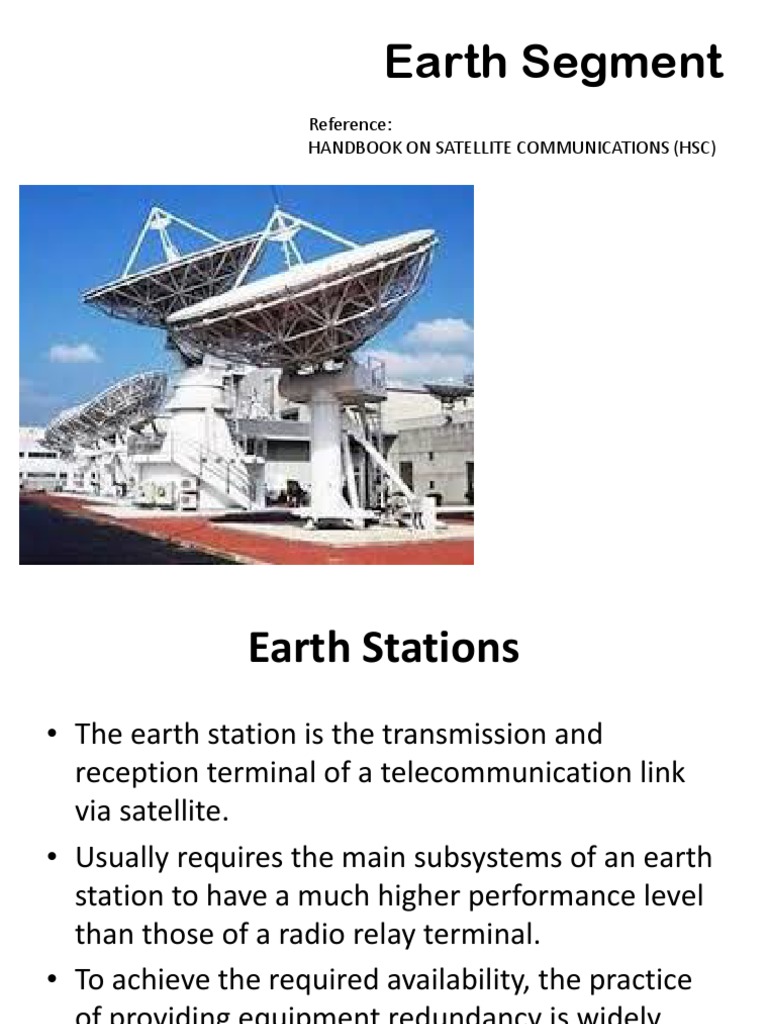 Satellite Earth Station Guide | PDF | Amplifier | Antenna (Radio)