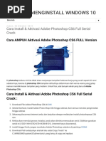 Kumpulan Serial Number Adobe Photoshop CS3 | PDF
