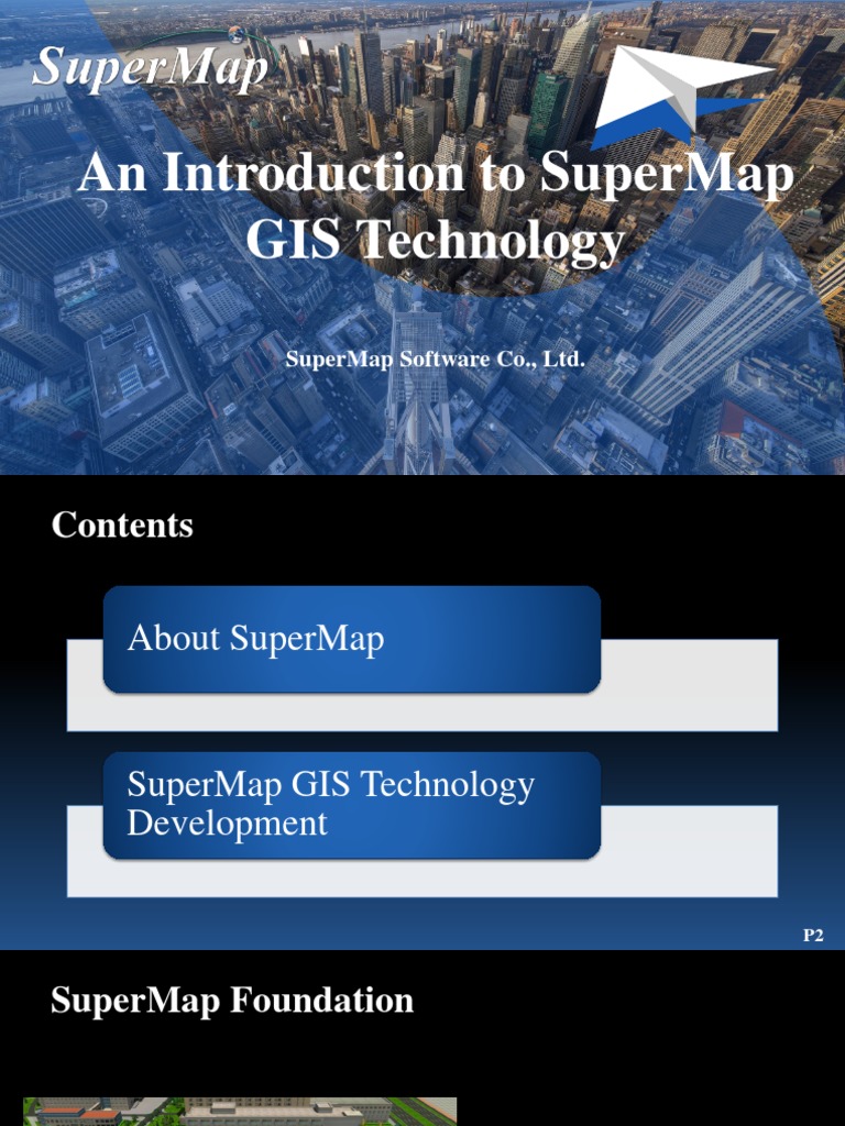 SuperMap GIS Technology Overview | PDF | Geographic Information System | Cross Platform