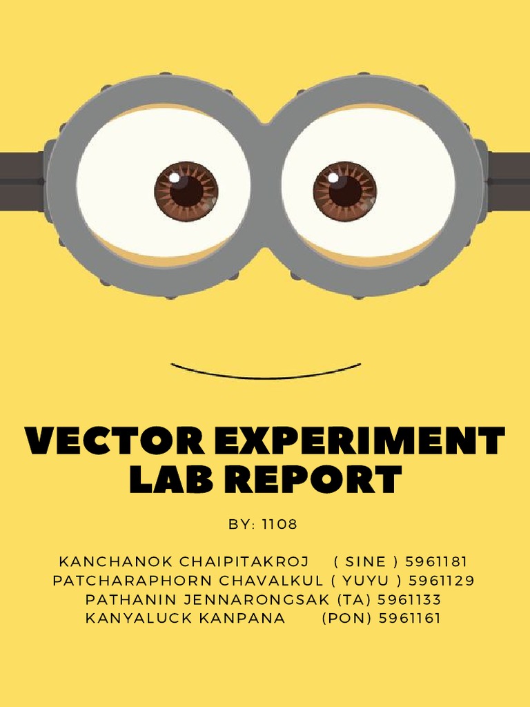 Vector Experiment Lab Report | PDF | Force | Euclidean Vector