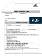 FM Global Hot Work Permit Guidelines | PDF | Fires | Welding