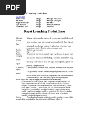 63 Contoh Undangan Rapat Launching Produk Baru Gratis - Contoh Undangan