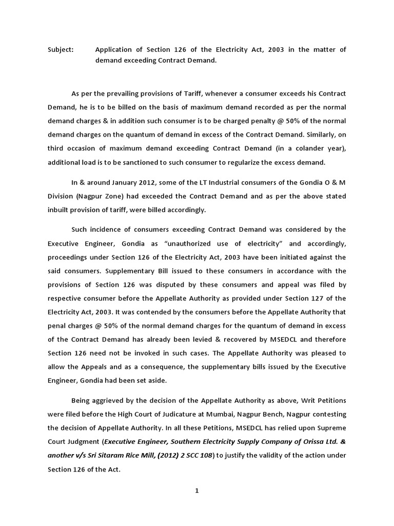 Section 126 Note | PDF | Supreme Courts | Judgment (Law)