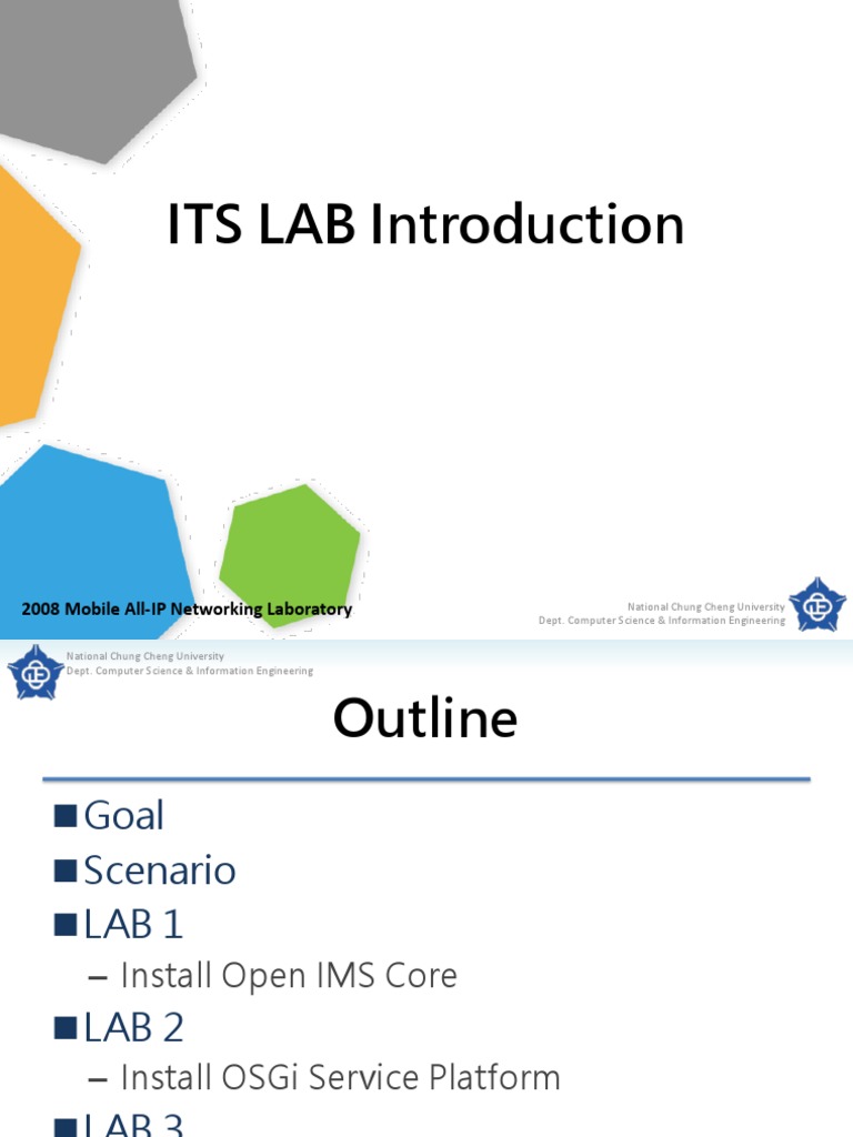 Ims-Lab (1 3a) | PDF | Session Initiation Protocol | Ip Multimedia ...