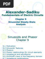 Circuit Analysis: Sinusoids & Phasors | PDF | Electrical Impedance | Trigonometric Functions