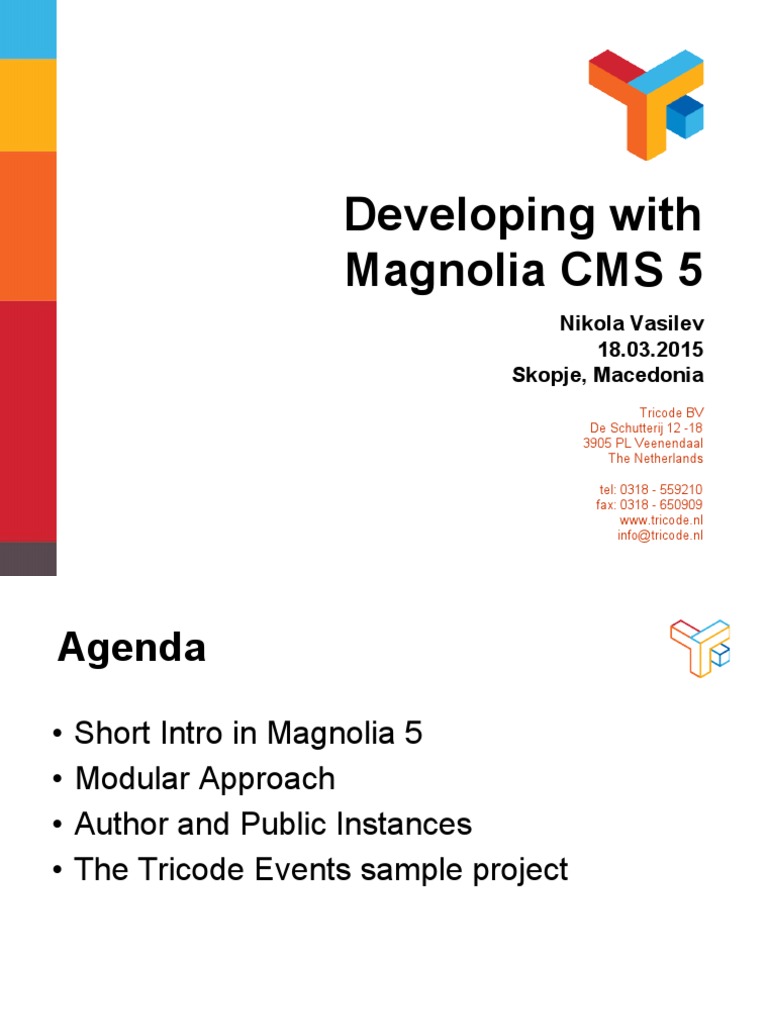 Magnolia CMS 5 Development Guide | PDF | Modularity | Software Development