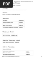 List of Important SAP EWM Tables | PDF | Inventory | Computer Data