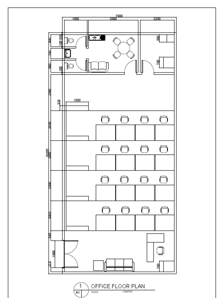 Buildu Office Layout1 | PDF
