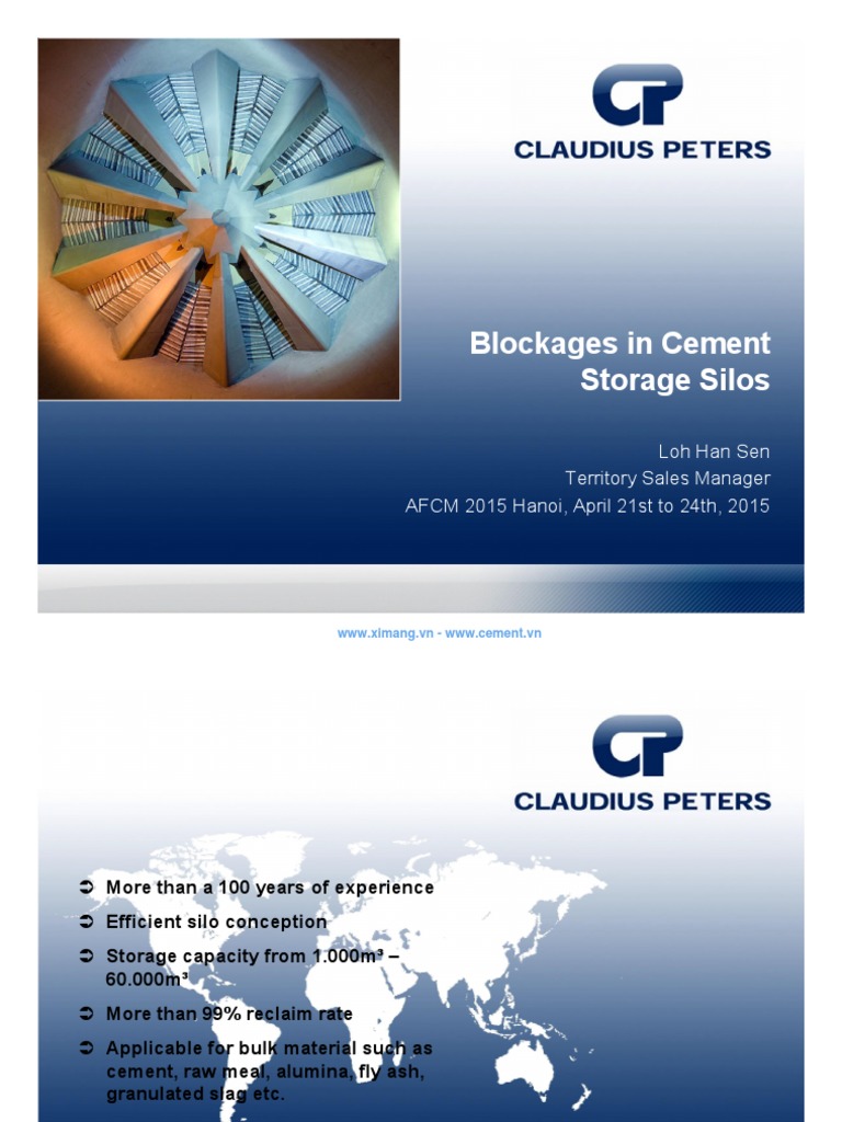 Cement Silo Blockage Solutions | PDF | Gypsum | Humidity