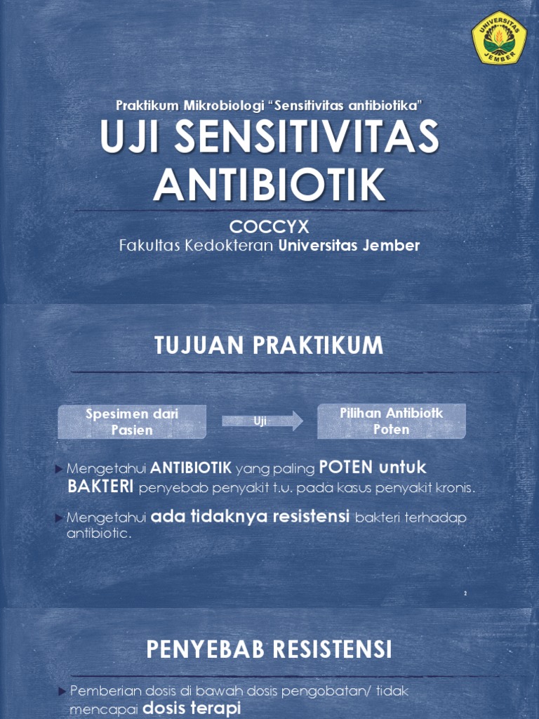Praktikum Mikro (Uji Sensitivitas Antibiotik) | PDF