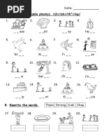 Phonics Worksheets: SH, CH, TH, WH, PH | PDF