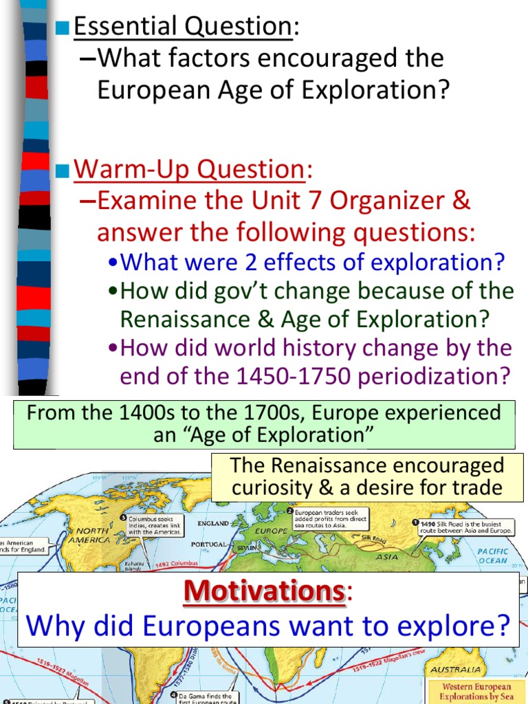 The Age of Exploration | PDF | Age Of Discovery | Exploration